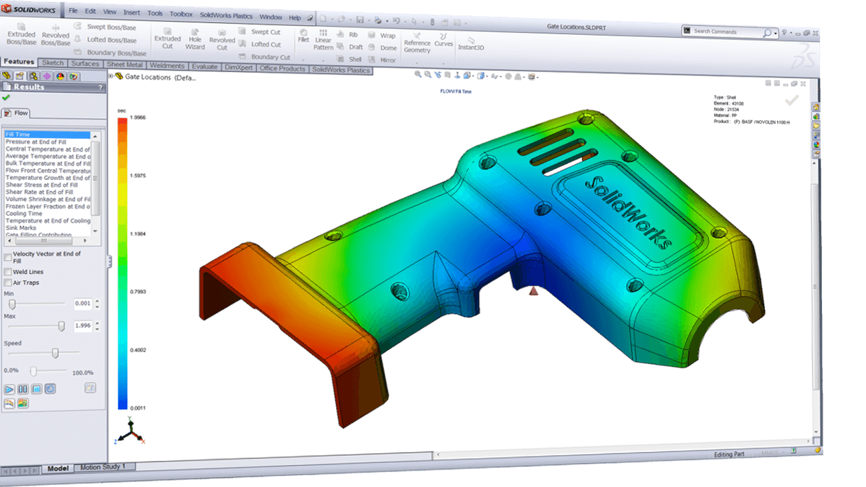 SOLIDWORKS Plastics – SOLIDWORKS by IB-CADDY